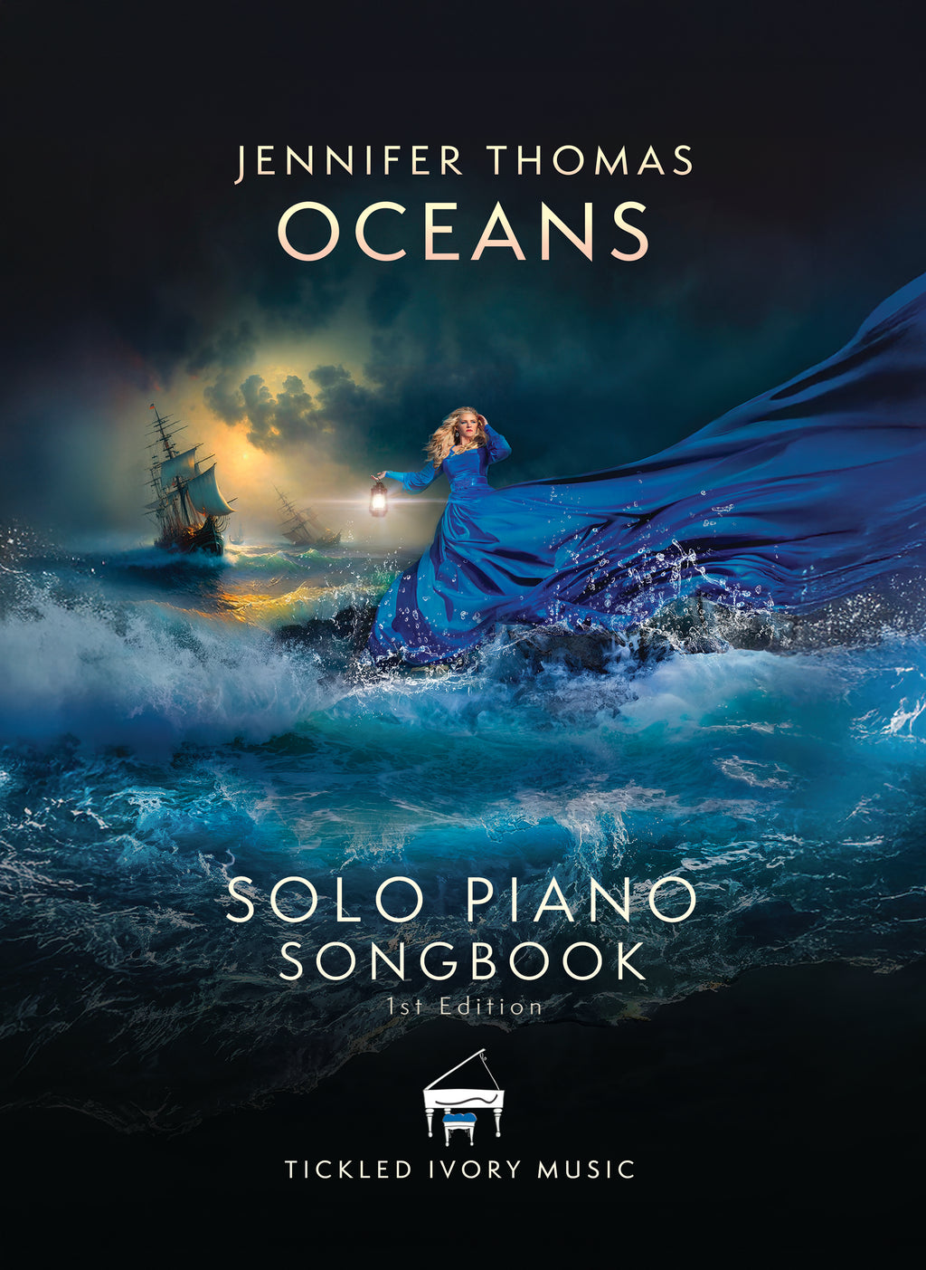 Oceans Solo Piano Printed Songbook – Jennifer Thomas Music